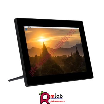 Màn hình LCD 7inch HDMI (H) (with case), 1024x600, IPS, cảm ứng điện dung Waveshare